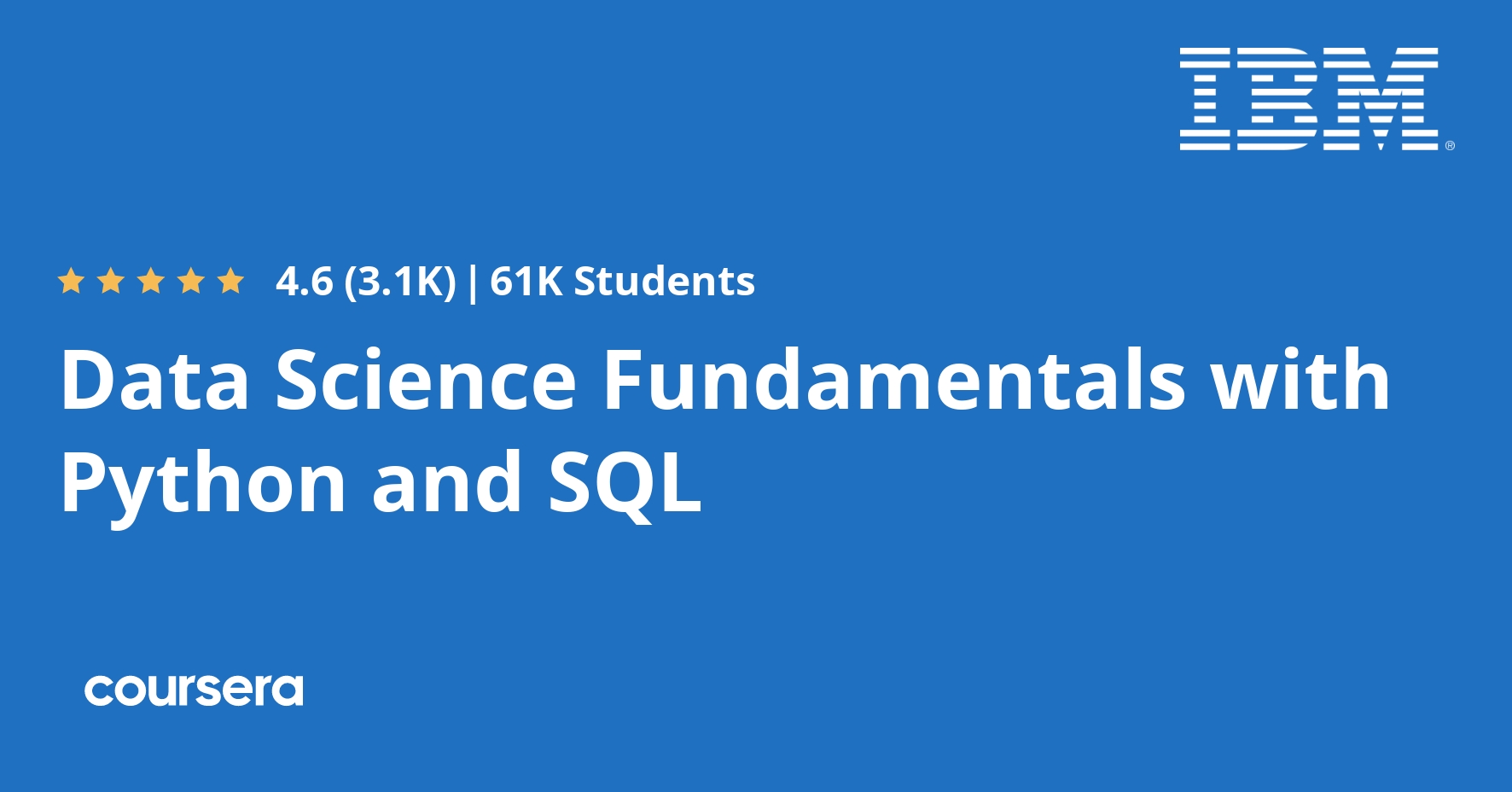 Data Science Fundamentals With Python And Sql Welcome 9429
